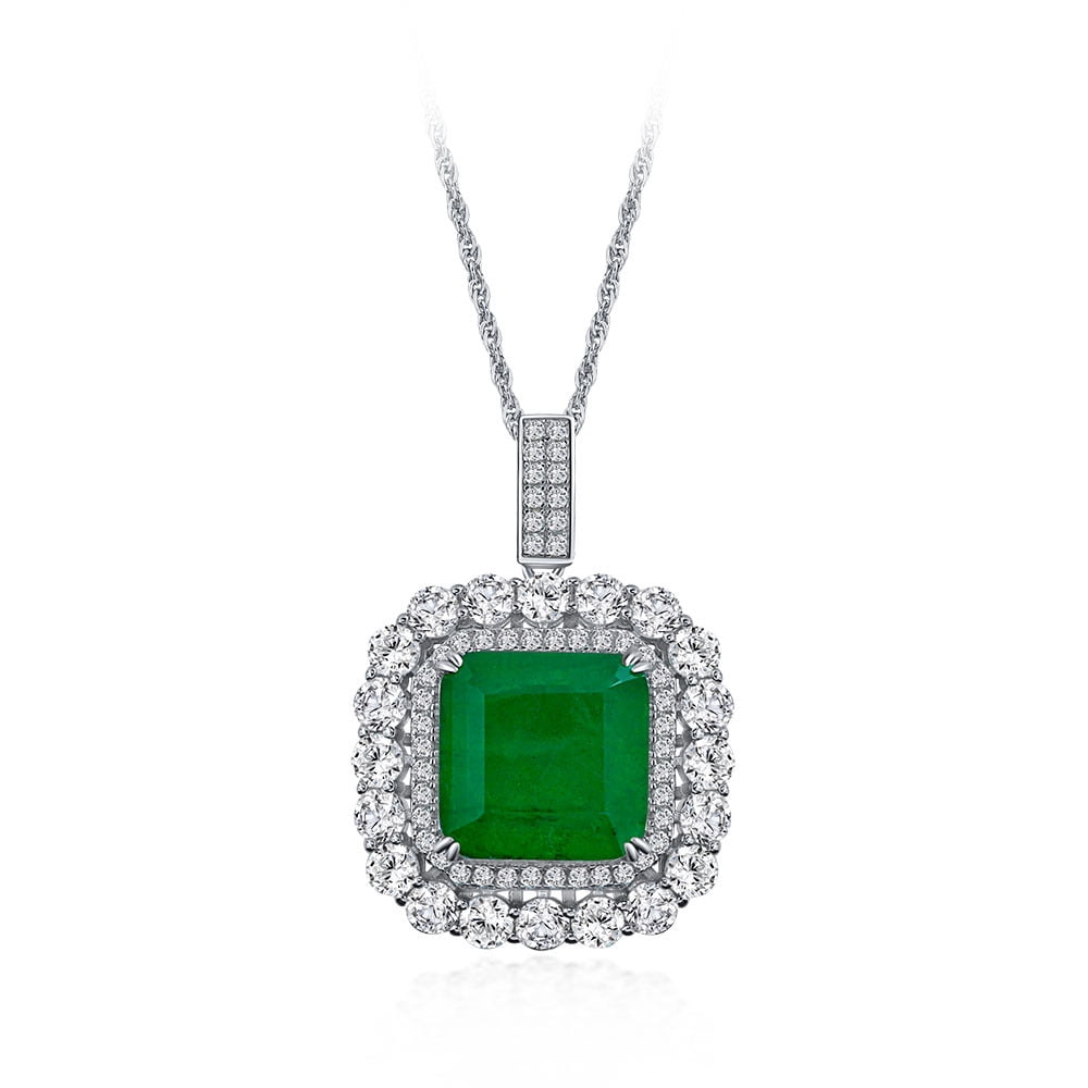Click here for Wahzaus 100 925 Sterling Silver Vintage Emerald Hi... prices