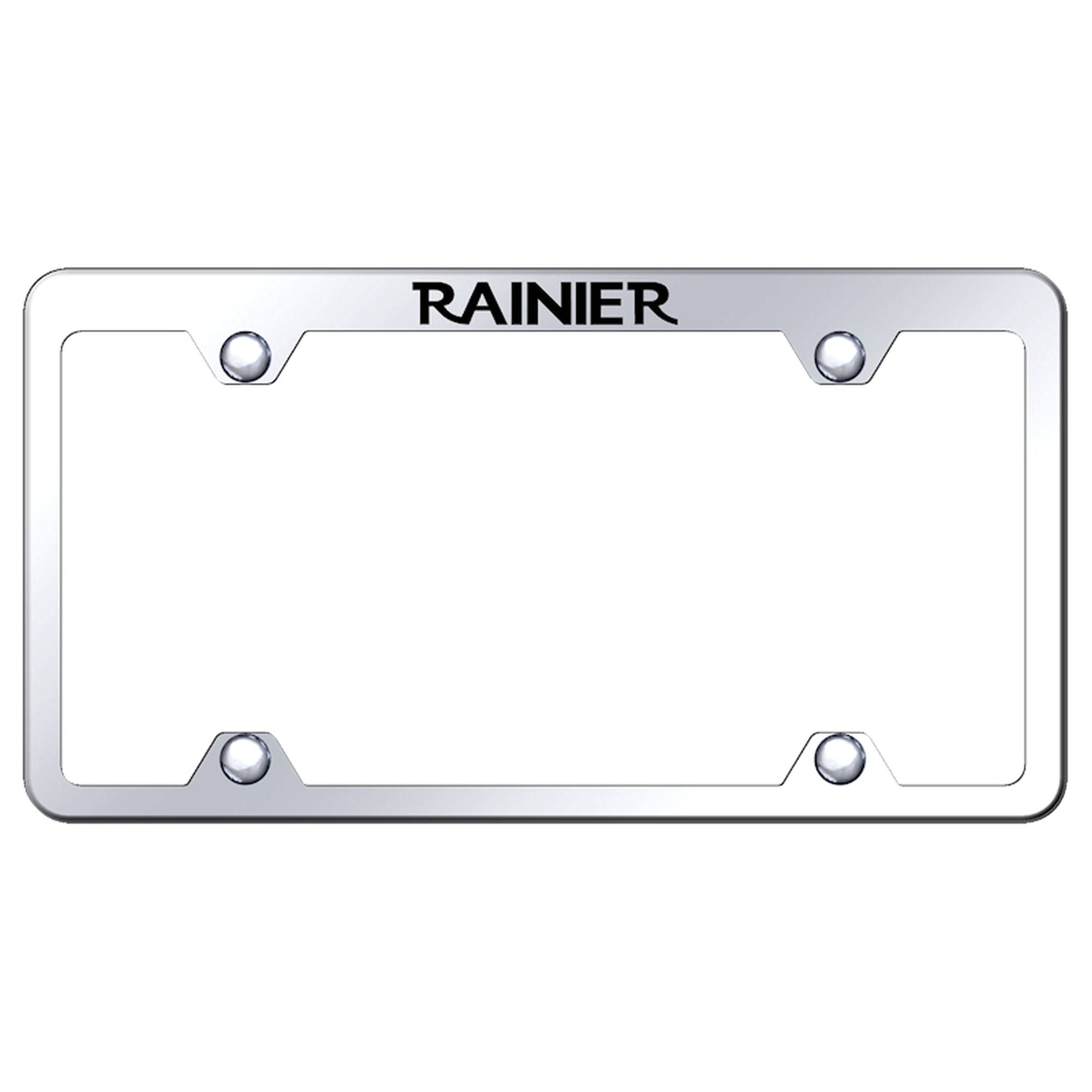 Buick Ranier Logo Stainless Steel Wide Body Truck License Plate Frame ...