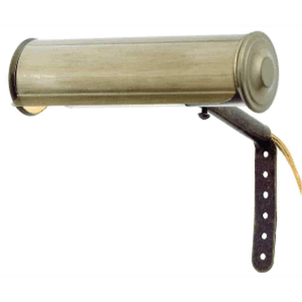7" Deluxe Plug In Picture Light Antique Brass - Walmart.com - Walmart.com