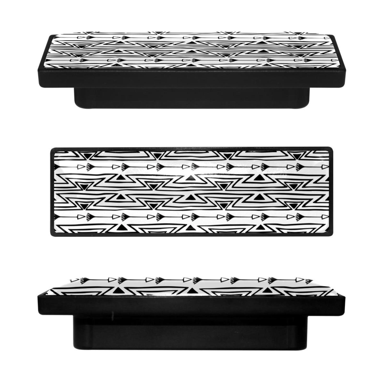 4 Pcs Rectangle Cabinet Handle Cupboard Knob Drawer Pulls Handle Boho ...