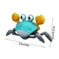 XUEPEARIY Charging Model Crawl Crab Baby Toys With Lights And Music ... XUEPEARIY Charging Model Crawl Crab Baby Toys With Lights And Music ...