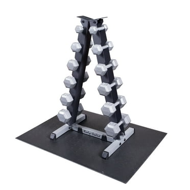 Body Solid GDR60DBT 3 Tier Dumbbell Rack - Walmart.com