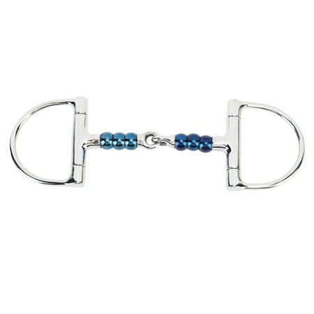 Horse Bit Stainless Steel 125mm Anti Biting Horse Mouth D Ring Snaffle ...