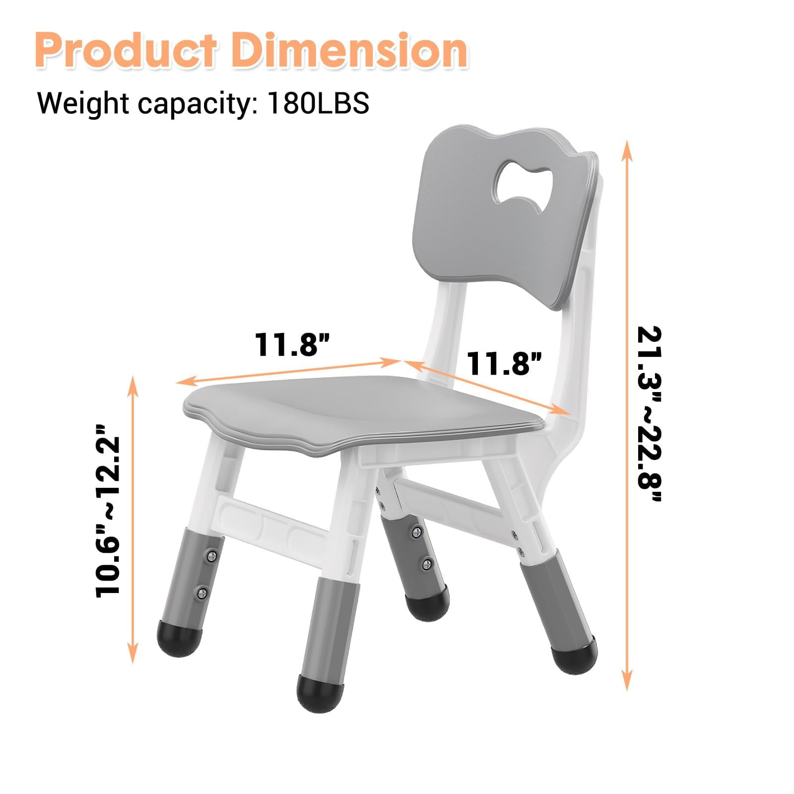 Click here for Glorystar Kids Chair  Durable Plastic Toddler Chai... prices