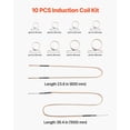 10Pcs magneticinduction Heater Coil Flexible Long Life for Rusty Bolts ...