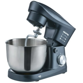Farberware Professional Stand Mixer, 4.7 Quart, 6 Speed, Gun Metal with ...