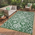Anoncndin Reversible Outdoor Rug,Waterproof Plastic Patio Rug with ...