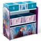 Disney Frozen II Design and Store 6 Bin Toy Organizer by Delta Children ...