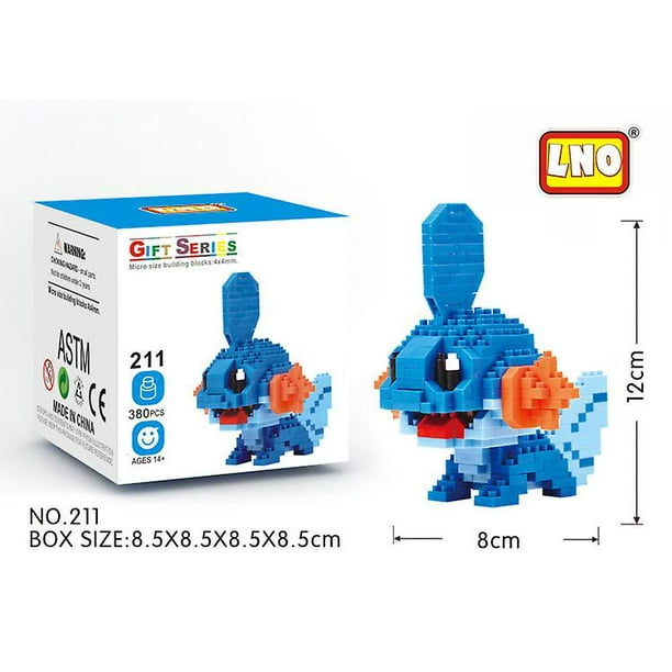 New Small Building Pokemon Blocks Small Cartoon Picachu Animal Model/15 ...