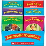 Scholastic, SHS977410, Easy Readers Biographies Tale Box Book Set, 60 ...