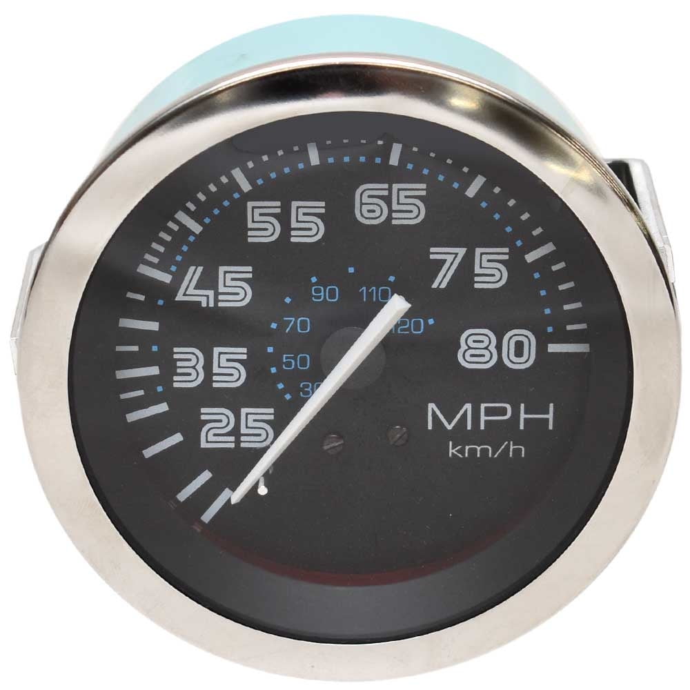 Teleflex Boat Speedometer Gauge 73511 | Prism Black 3 1/4 Inch ...