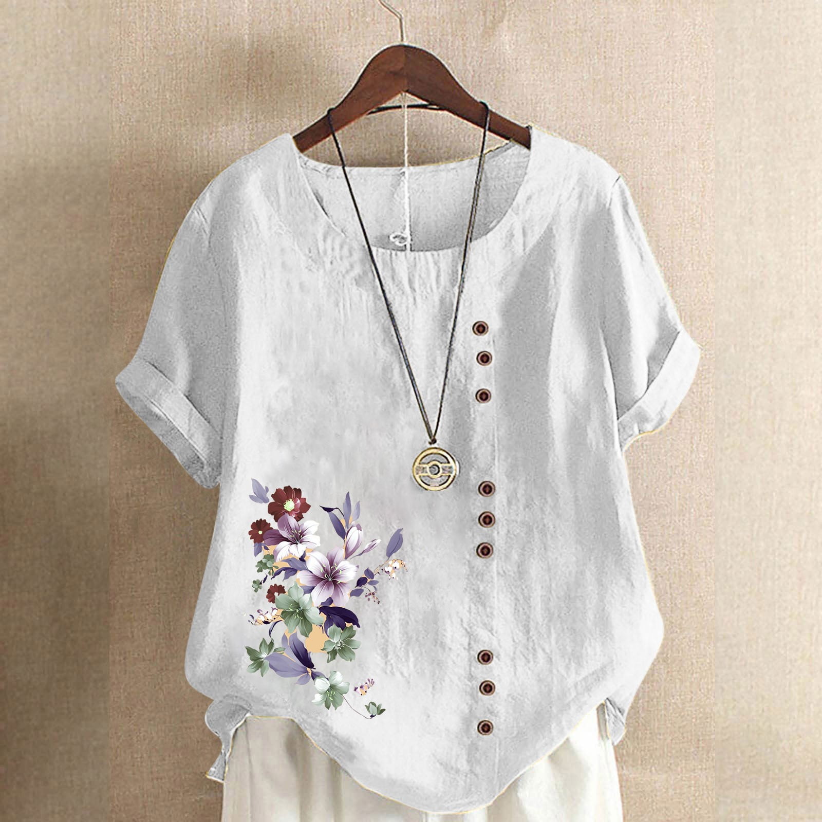 Click here for Deals Of The Day Clearance Iumwxz Loose Fit Casual... prices