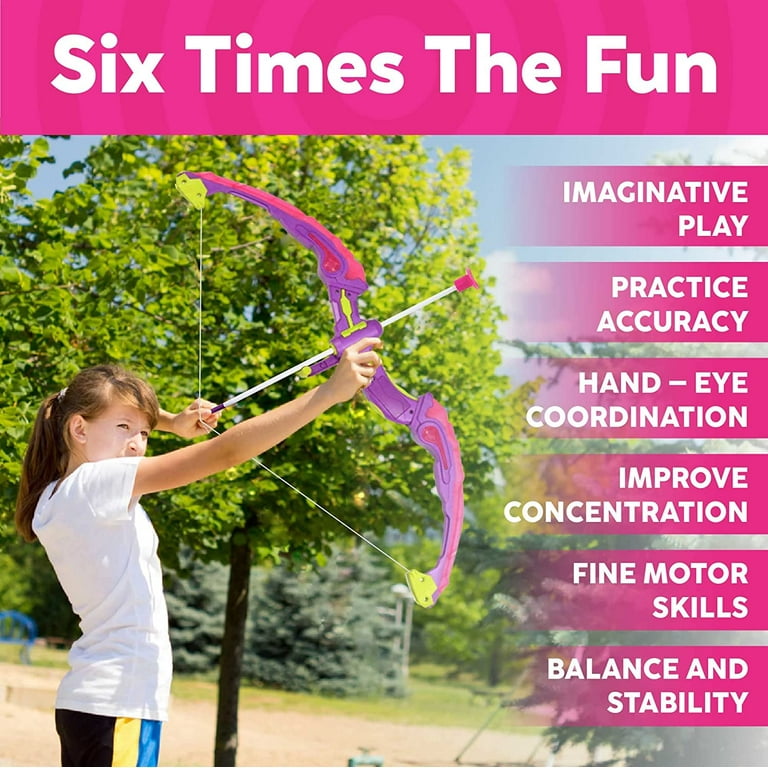 Pink Bow And Arrow For Kids