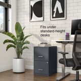 Office Designs 2 Drawer Vertical File Cabinet 14443 - Walmart.com