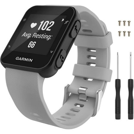 MoKo Band Compatible with Garmin Forerunner 35,Soft Silicone ...