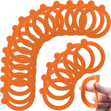 35 Pieces Orange Replacement Silicone Gasket Seals | Walmart Canada
