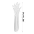 Disposable Gloves 60cm Thickened Arm Protection, Food Grade Waterproof ...