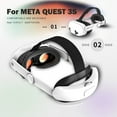 Adjustable Oculus Quest 2 Elite Strap with 10000mAh Battery, Fast ...