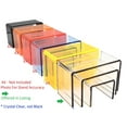 T'z Tagz 2 Sets Clear Acrylic Risers Jewelry Display Stands Collectible ...