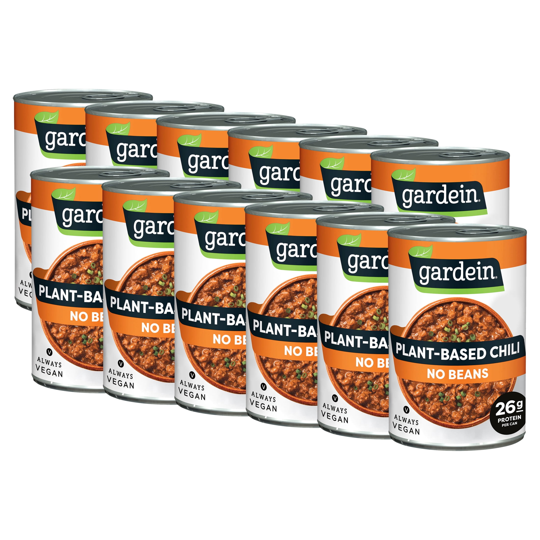 (12 pack) Gardein Plant-Based Chili No Beans, Vegan, 15 oz. - Walmart.com