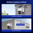 Solar Camera 4G SIM /Wifi Outdoor Wireless Cctv Cloud H265 Solar Power ...