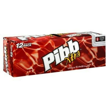 Pibb Xtra Spicy Cherry Soda Pop, 12 fl oz, 12 Pack Cans - Walmart.com