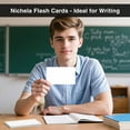 300 Blank Index Cards 3x5 Inch, White Study Flashcards for Note Taking ...