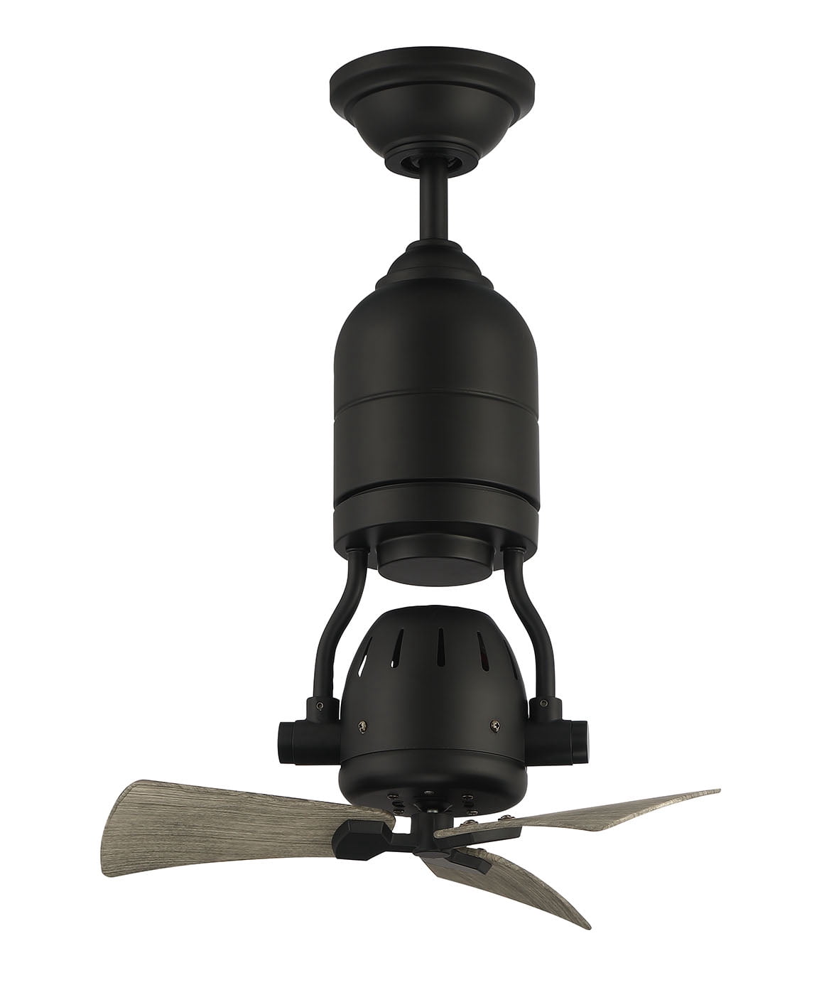 Craftmade Bw3183 Bellows Uno 18" 3 Blade Led Ceiling Fan - Black ...