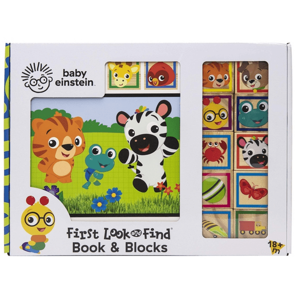 Look and Find: Baby Einstein: First Look and Find Book & Blocks (Board ...