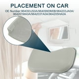 Unique Bargains Makeup Mirror Cover Sun Visor Cap Clip for Nissan No ...
