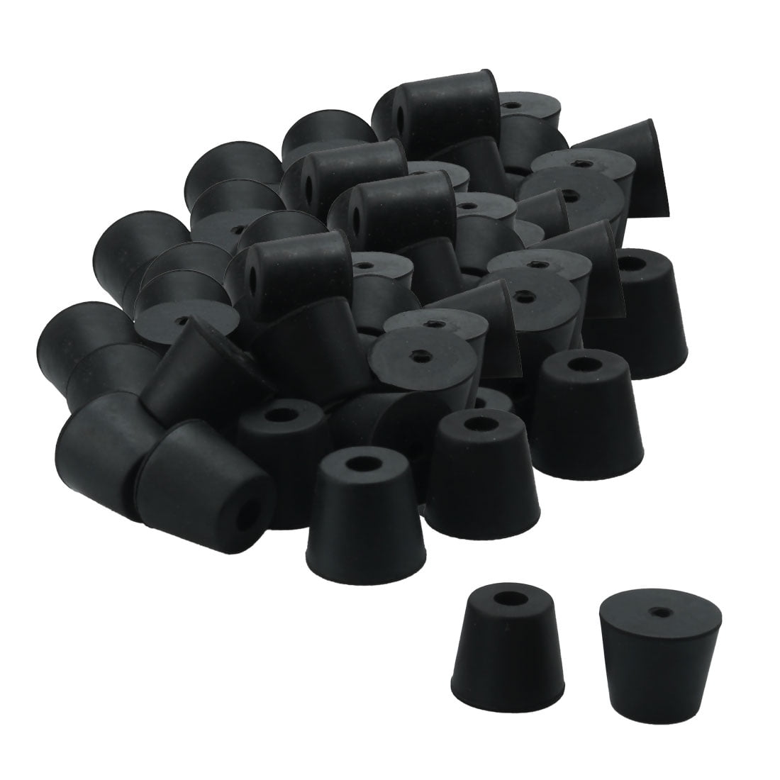 50pcs Rubber Feet Bumper Pads Cab Washer for Cabinet Desk Leg ...