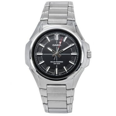 Casio Men's Waveceptor Solar Atomic Ana-Digi Watch, Silver - Walmart.com