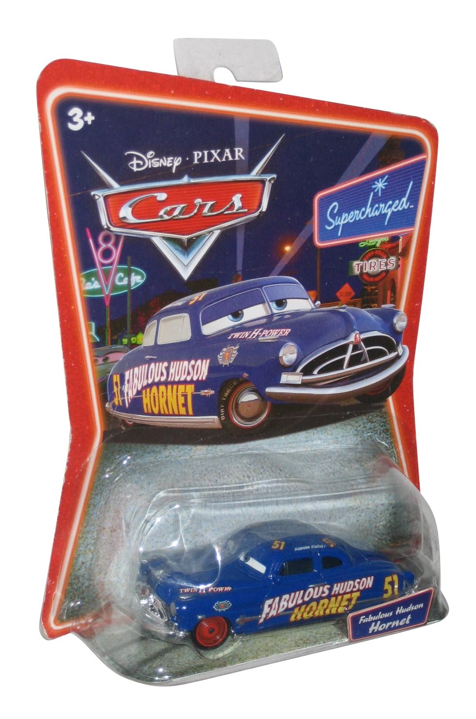 Disney Pixar Cars Movie Fabulous Doc Hudson Hornet Supercharged Die ... Disney Pixar Cars Movie Fabulous Doc Hudson Hornet Supercharged Die ...