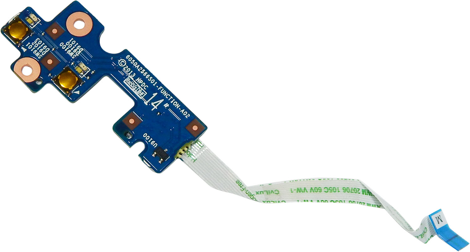 HP mt41 640 645 Function Button Board 738401-001 6050A2566501 - Walmart.com