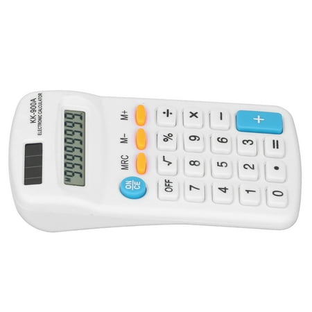 Mini Calculator, Calculators 8 Bit Display ABS Material Clear Display ...