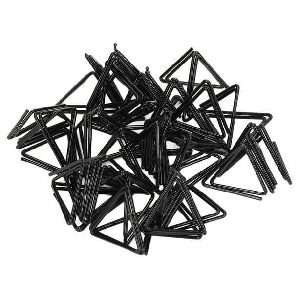 Mini Paper Clips, Triangular Design 100 Pieces Triangular Paper Clips ...