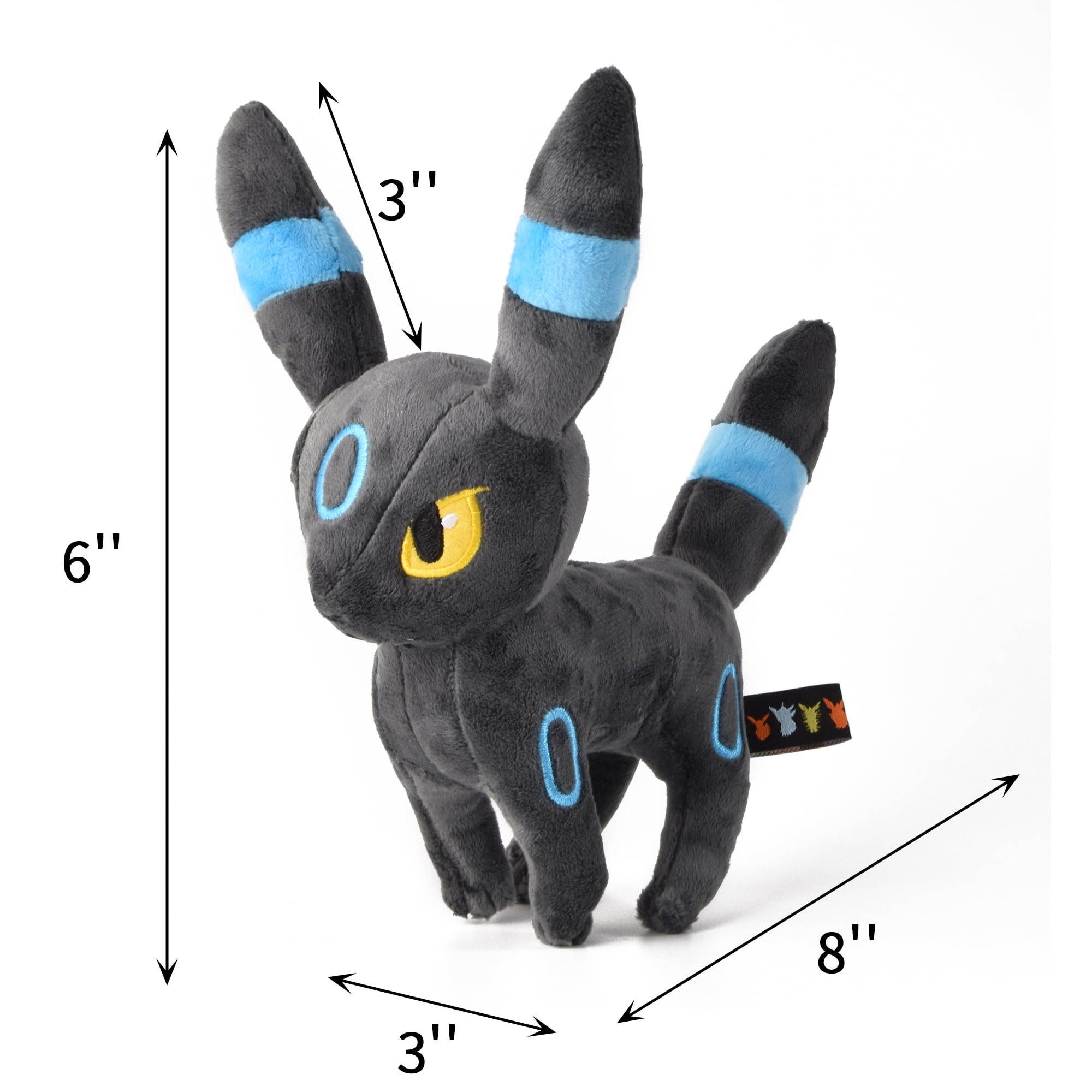 Pokemon Shiny Umbreon Plush