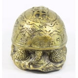 3" Gold Feng Shui Lucky Turtle Statue Figurine Paperweight Gift Home ...