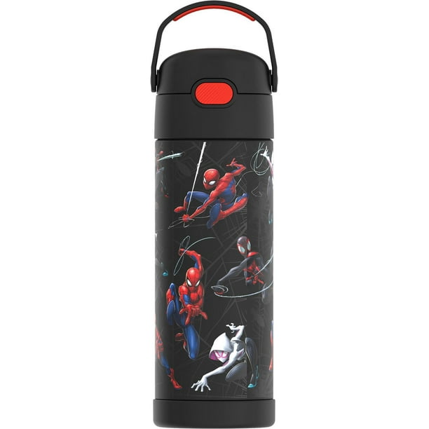 Thermos Kids Stainless Steel Vacuum Insulated Funtainer Water Bottle with Spout Lid, 470 ml ...