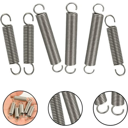 Extension Spring 10 Pieces Stainless Steel Compressed Springs Double ...