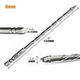 4/5/6/8/10/12mm Bit Spades Drill Bit High Hardness Eccentric Crooked ...