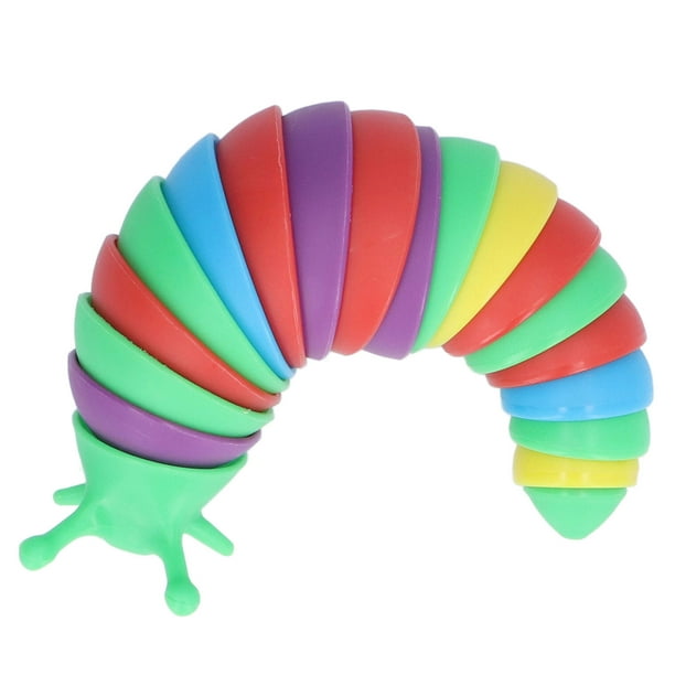 Sensory Flexible Slugs,7.48 in Articulated Slug Relief Anxiety Slug Toy ...