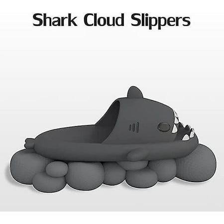 Cloudy Shark Slides, Cloud Sharks, 2022 Summer Cute Shark Slippers For ...