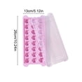 Cute Cat Claw Shaped Silicone Ice Cube Tray with Lid Quick Freeze Ice ...