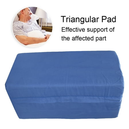 Qiilu Triangular Pad Turn Over Pad Soft Elastic Pillow Side Cushion for ...