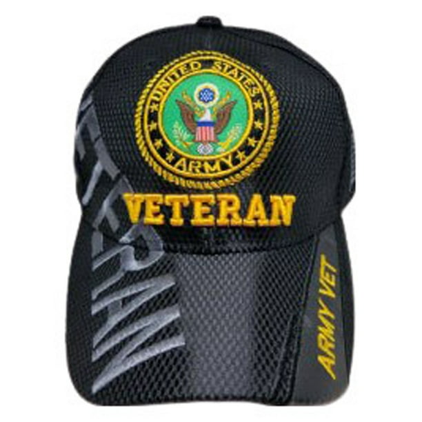 Army Cap US Veteran Emblem Logo American Flag Hat United States (US ...