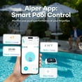 Aiper Surfer M1 Automatic Pool Skimmer Cleaner with App and Solar ...