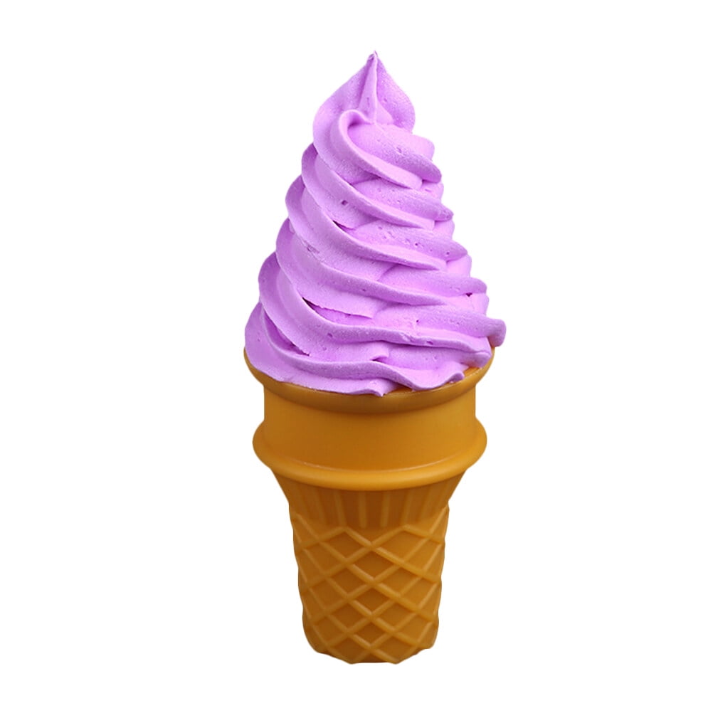 Homemaxs Fake Ice Cream Model Plastic Ice Cream Cone Model Simulation ...