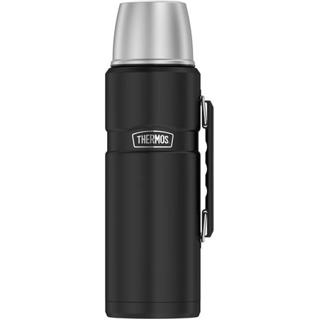 Thermos 2 L Stainless Steel Beverage Bottle Black - Walmart.com ...