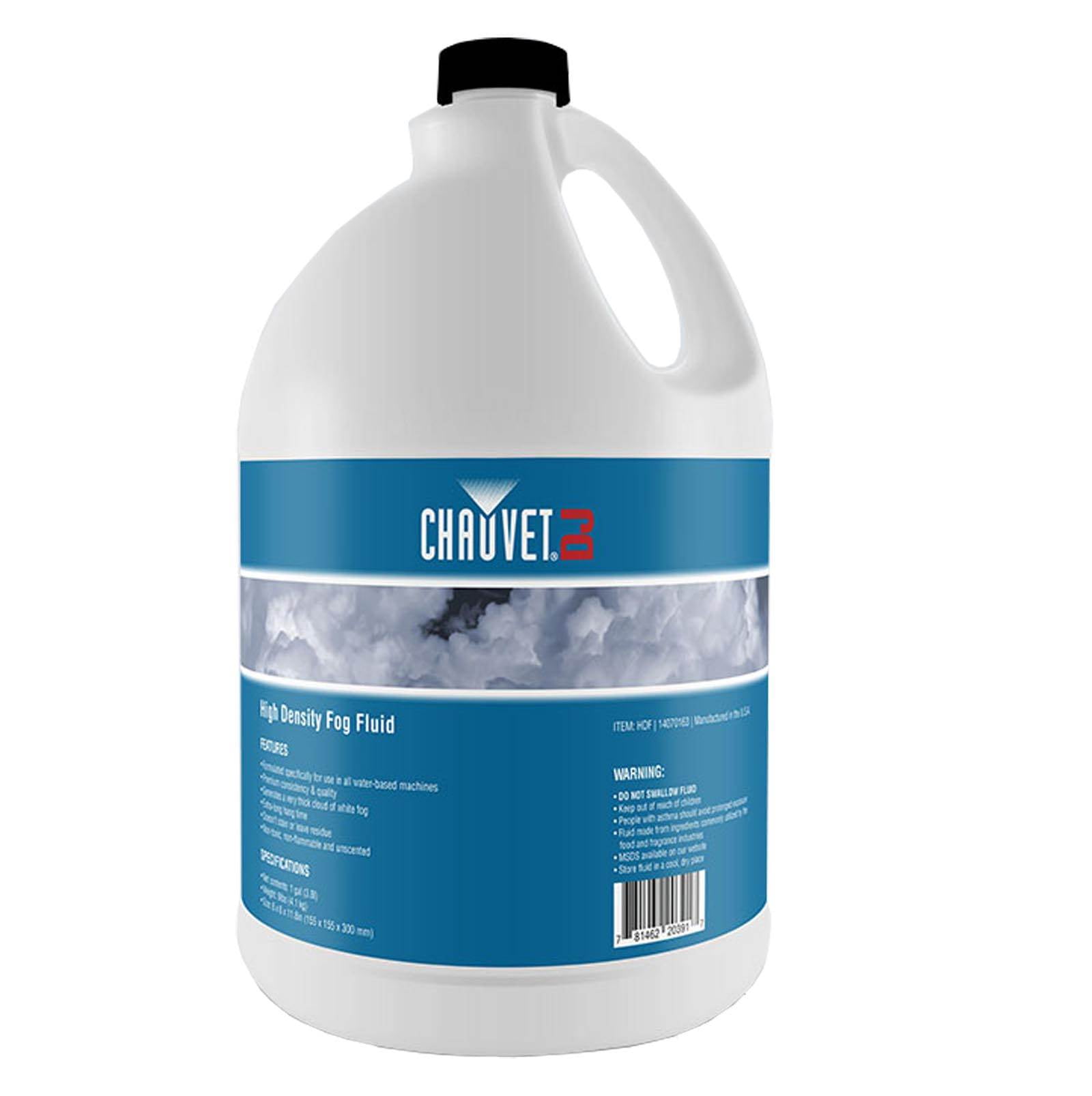 CHAUVET DJ HDF 1 Gallon of High Density Fog/Smoke Juice Fluid Hurricane ...
